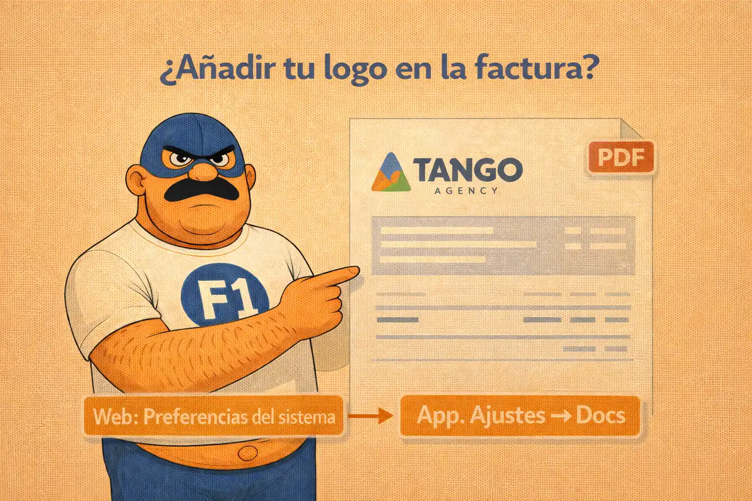 Cómo añadir tu logo en las facturas (web y app)